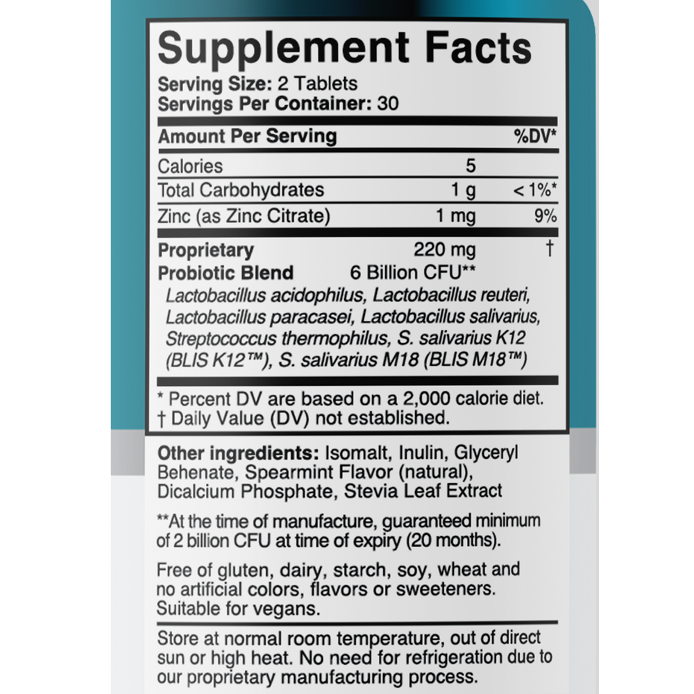 All Oral Probiotic Products - GREAT ORAL HEALTH