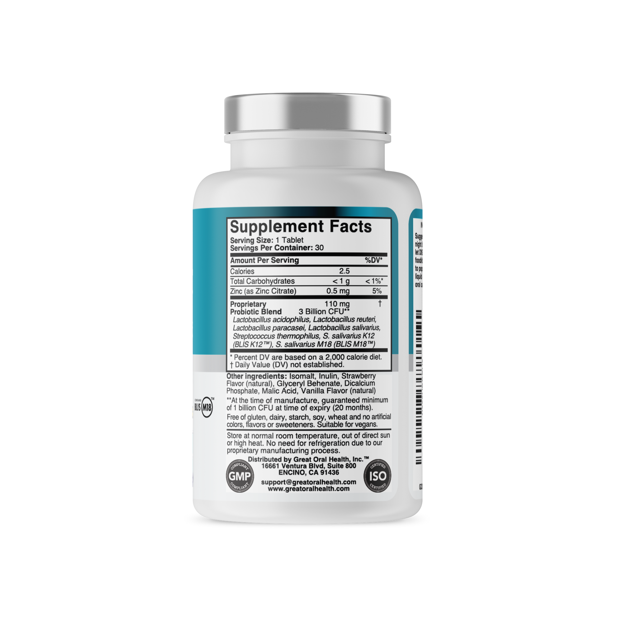 Buy Oral Probiotics for Kids–with BLIS K12 & M18 - GREAT ORAL HEALTH