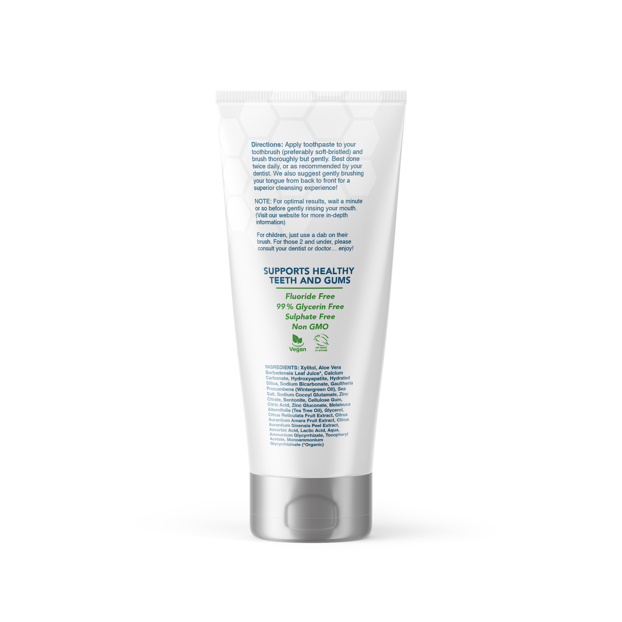 Dentist Formulated Fluoride Free Remineralizing Toothpaste with Nano H ...