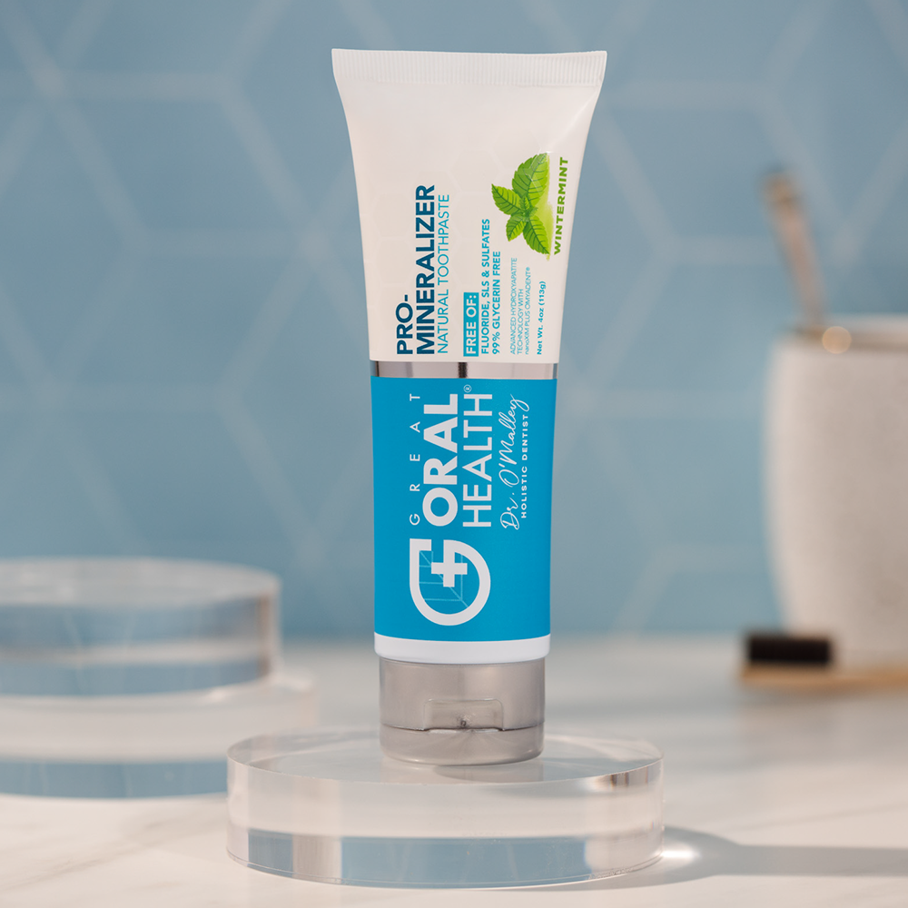 Dentist Formulated Fluoride Free Remineralizing Toothpaste with Nano H ...